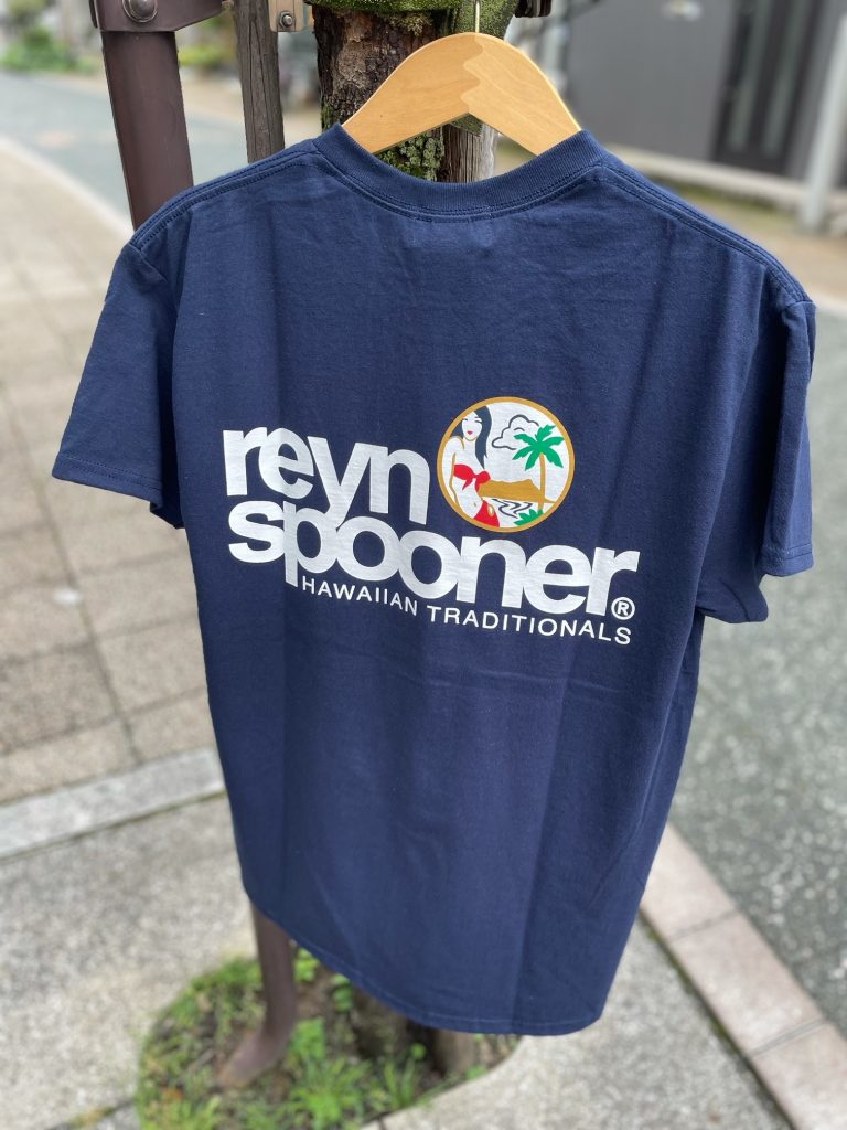 REYN SPOONER-LOGO TEE-NAVY - Little Island / リトルアイランド リトルアイランドはアメリカなどを ...