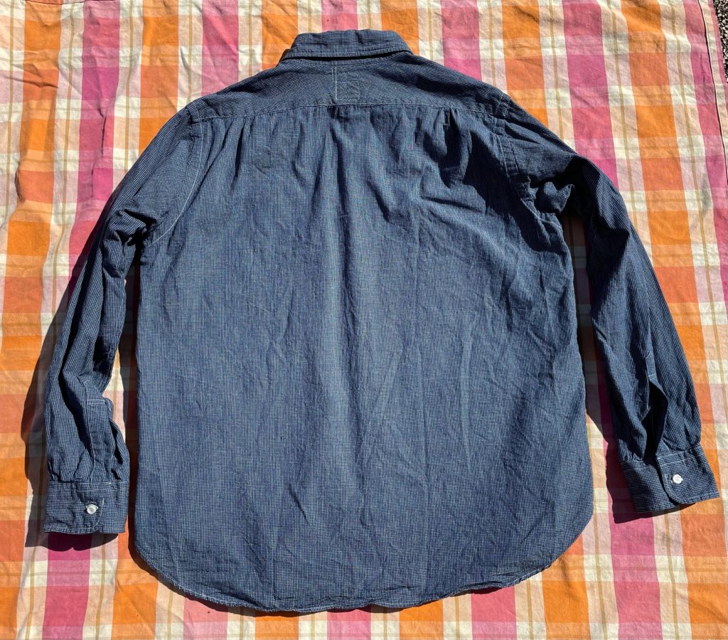 PO-1283 POST BD2-LIMITED-INDIGO CHECK2-INDIGO - Little Island / リトル ...